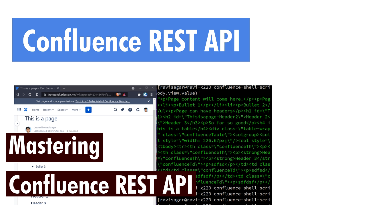 Confluence Api